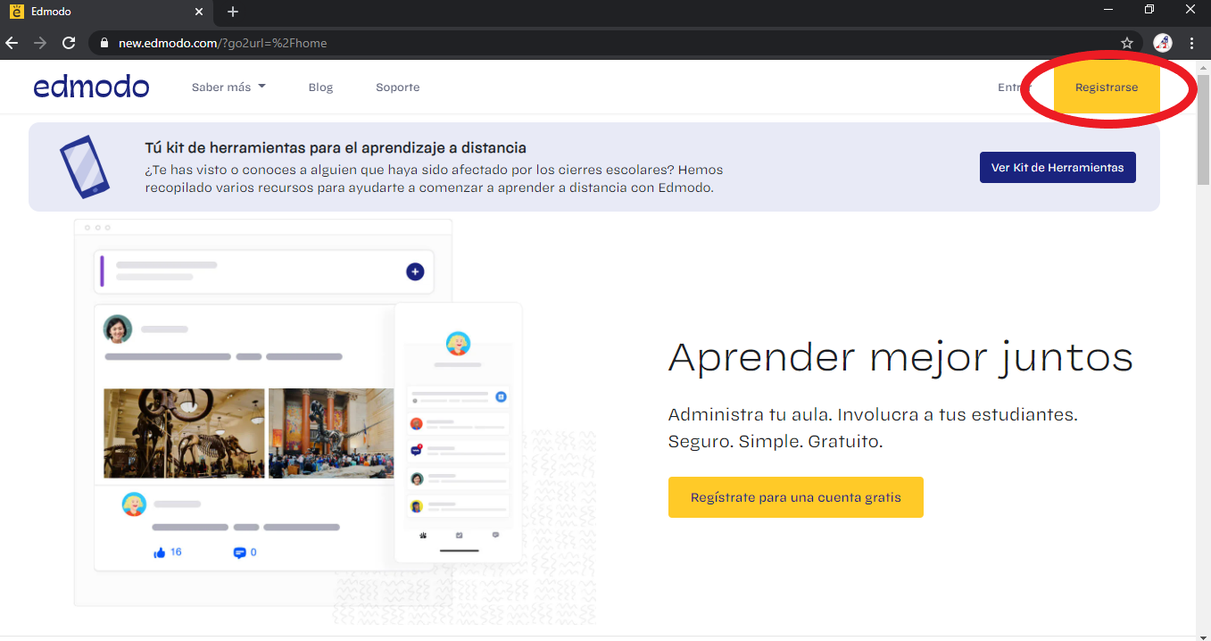 Instrucciones EdModo / Clases Virtuales y Actividades Online - ASICANA