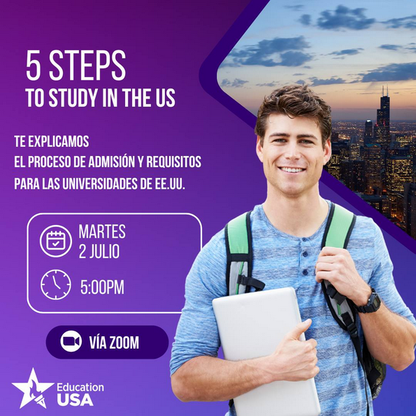 Webinar: 5 Steps to Study in the U.S. / Novedades - ASICANA